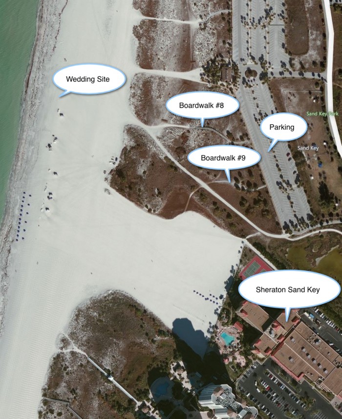 Sand Key Beach Weddings | Clearwater, FL Wedding Locations | Gulf Beach ...